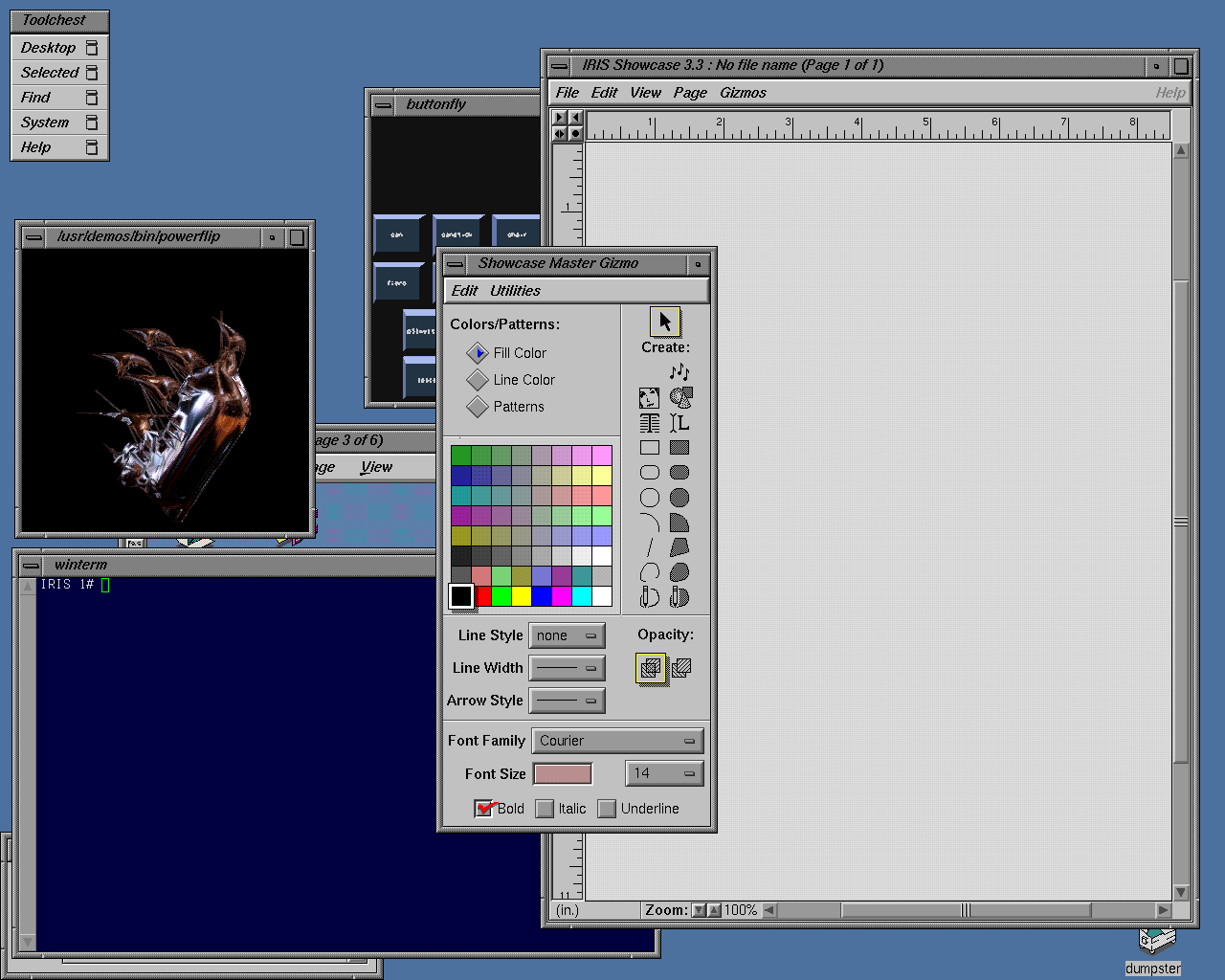 GUIdebook > Screenshots > IRIX 5.3